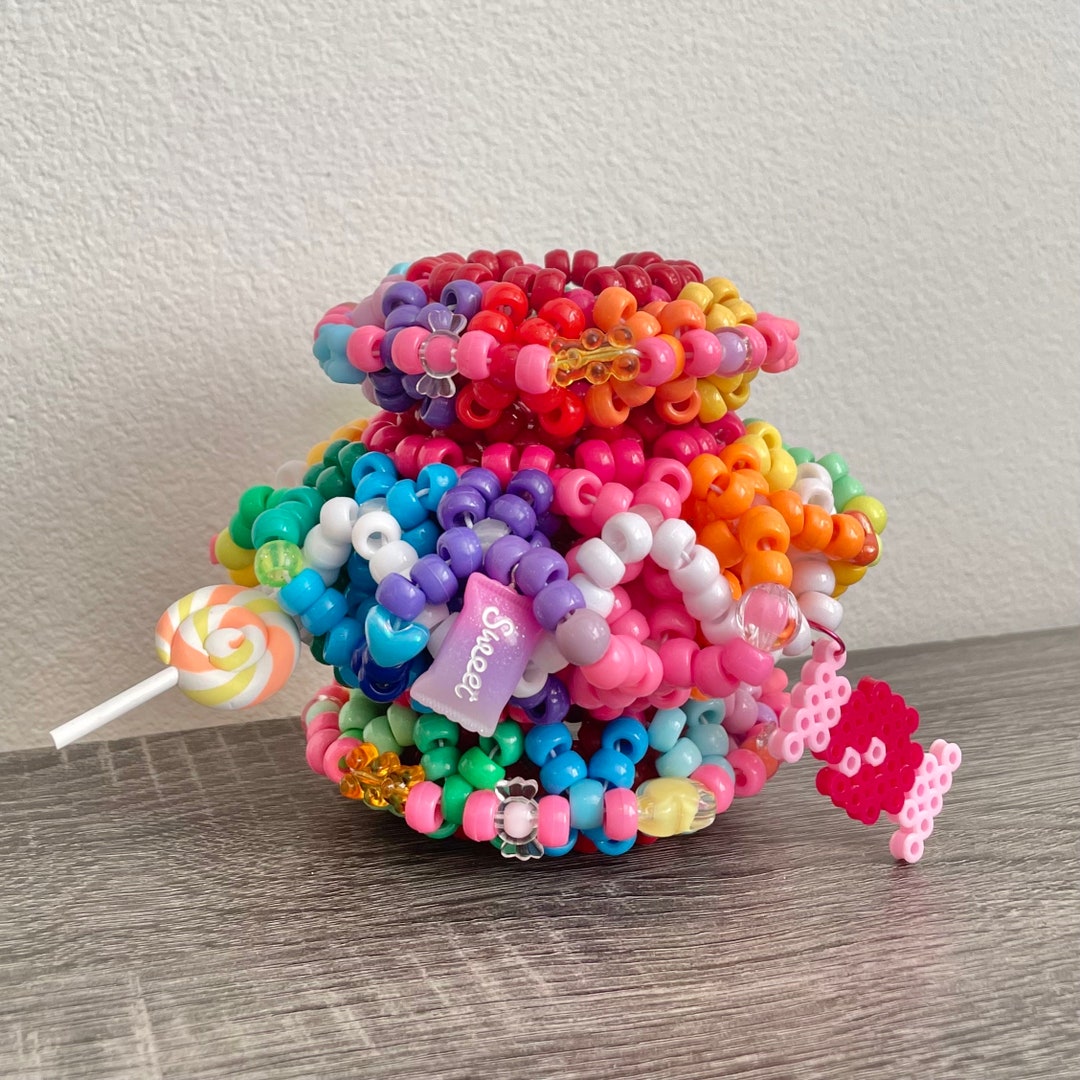 Candy Themed EPIC Rotating Kandi Cuff Bracelet - 3D Kandi Cuffs With ...