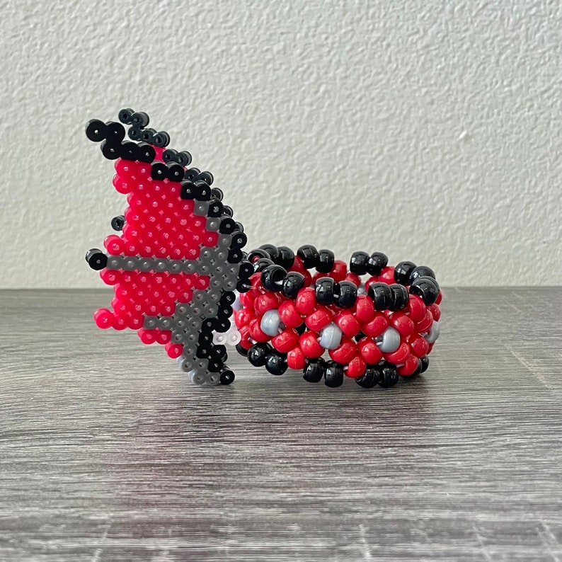 Custom 3D Wings Kandi Cuff Bracelets - Perler Angel, Butterfly or Bat ...