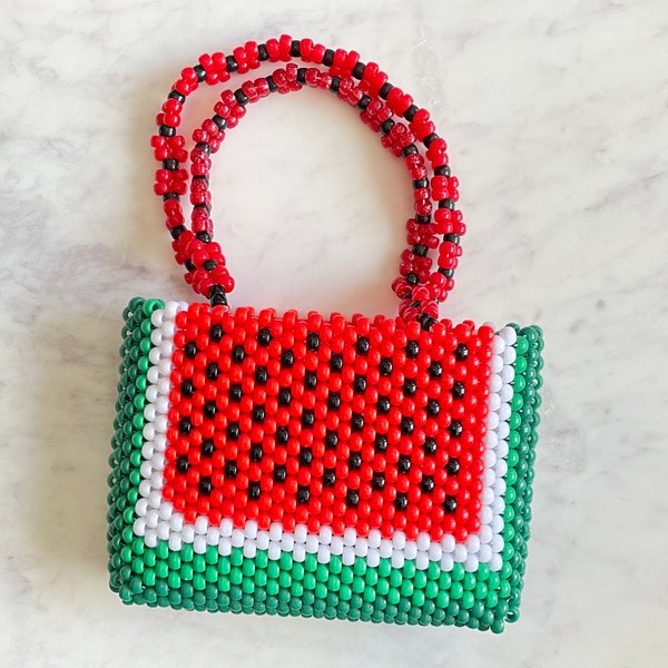 Watermelon Beads - Etsy
