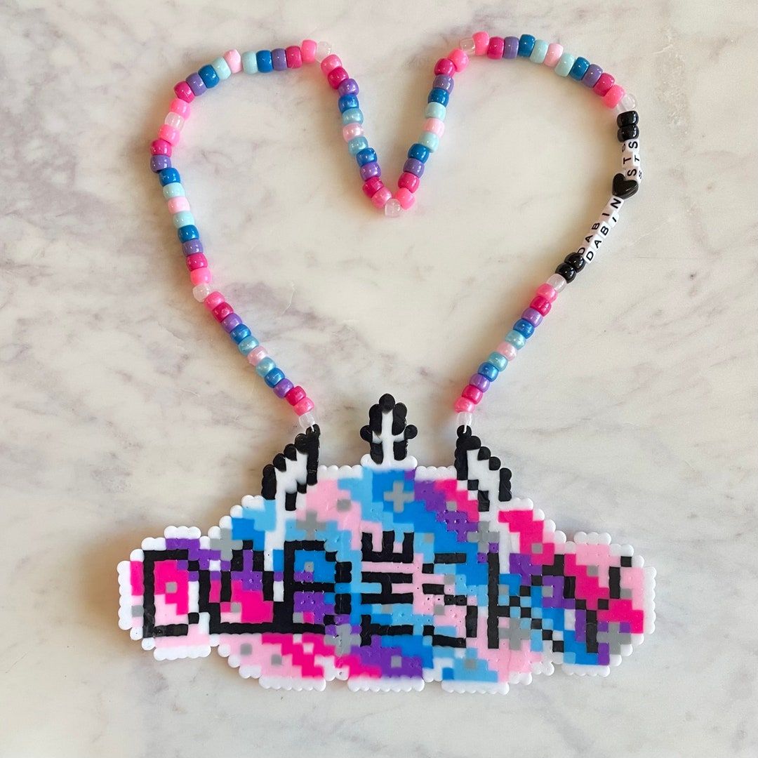 Dab the Sky Kandi Necklace - Dabin / Said the Sky B2B Galaxy Perler ...