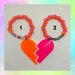 Matching Kandi Bracelets CUSTOM Best Friends, Couples Kandi With Heart ...