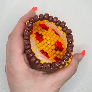 Pepperoni Pizza Wallet - Small Kandi Bag - Etsy