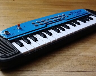 Vintage Casio PT-100 Keyboard Synthesizer Circuit Bending 1980s Synth ...