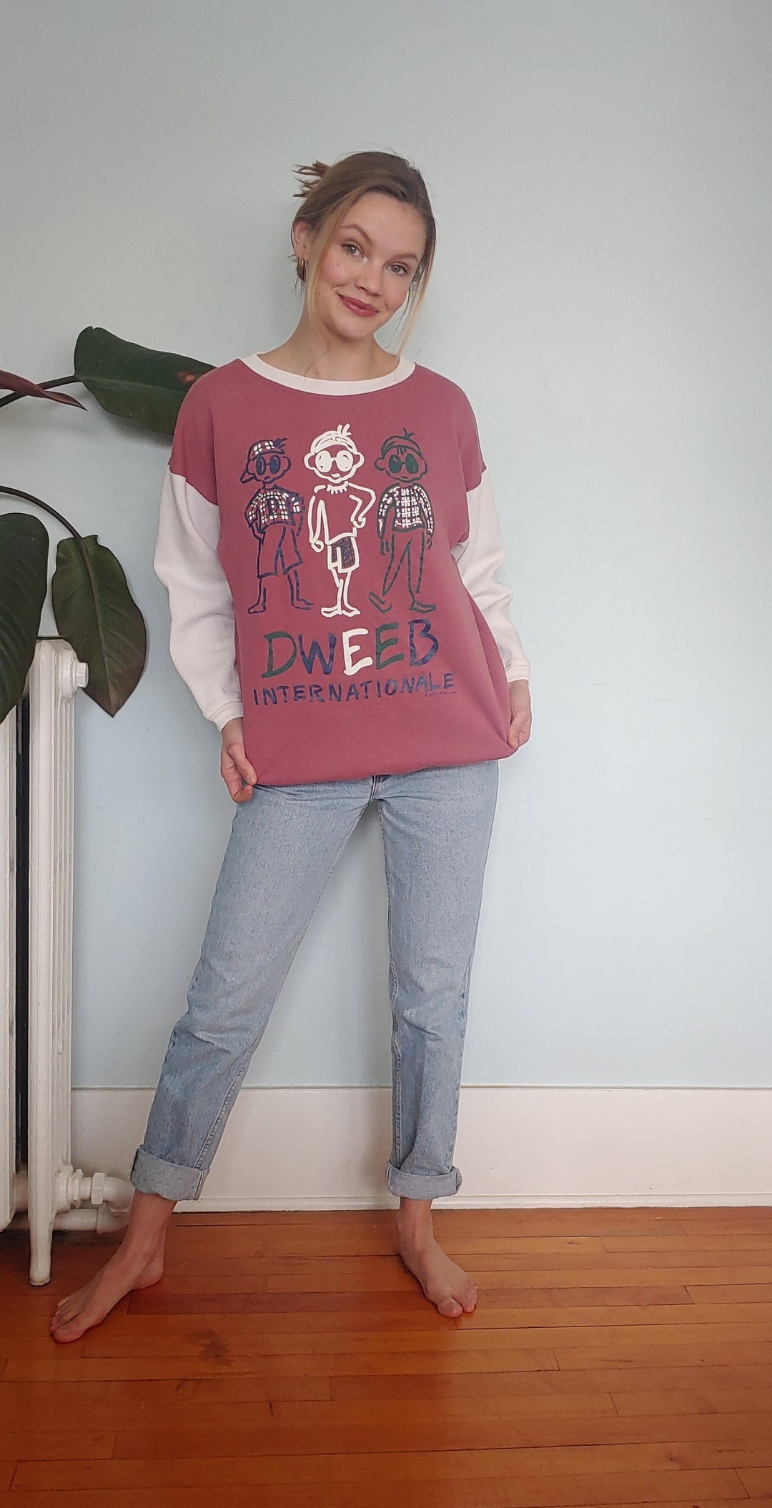 Vintage DWEEB Crewneck | 90s Streetwear Sweater | Paris Sport Club ...