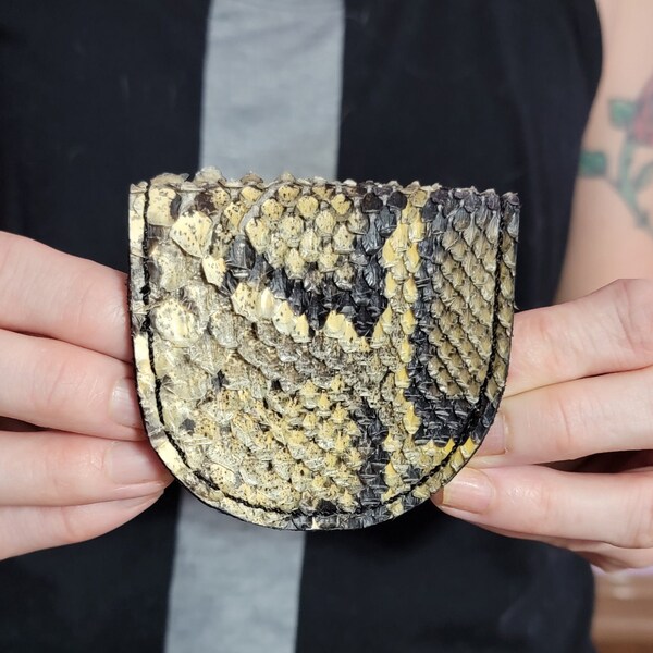 Snake Skin Coin Purse - Etsy
