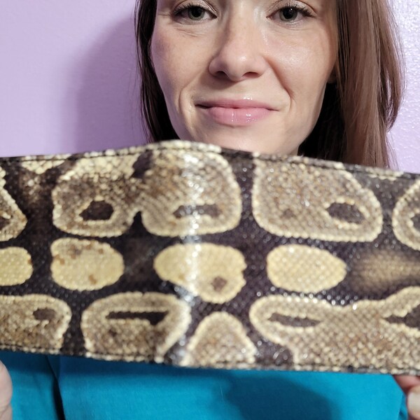 Snake Skin Wallet - Etsy