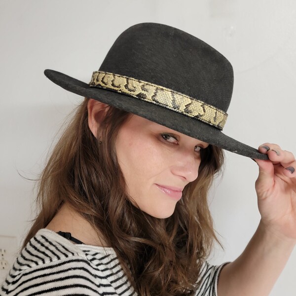 Snake Skin Hat Bands for Western Hats - Etsy