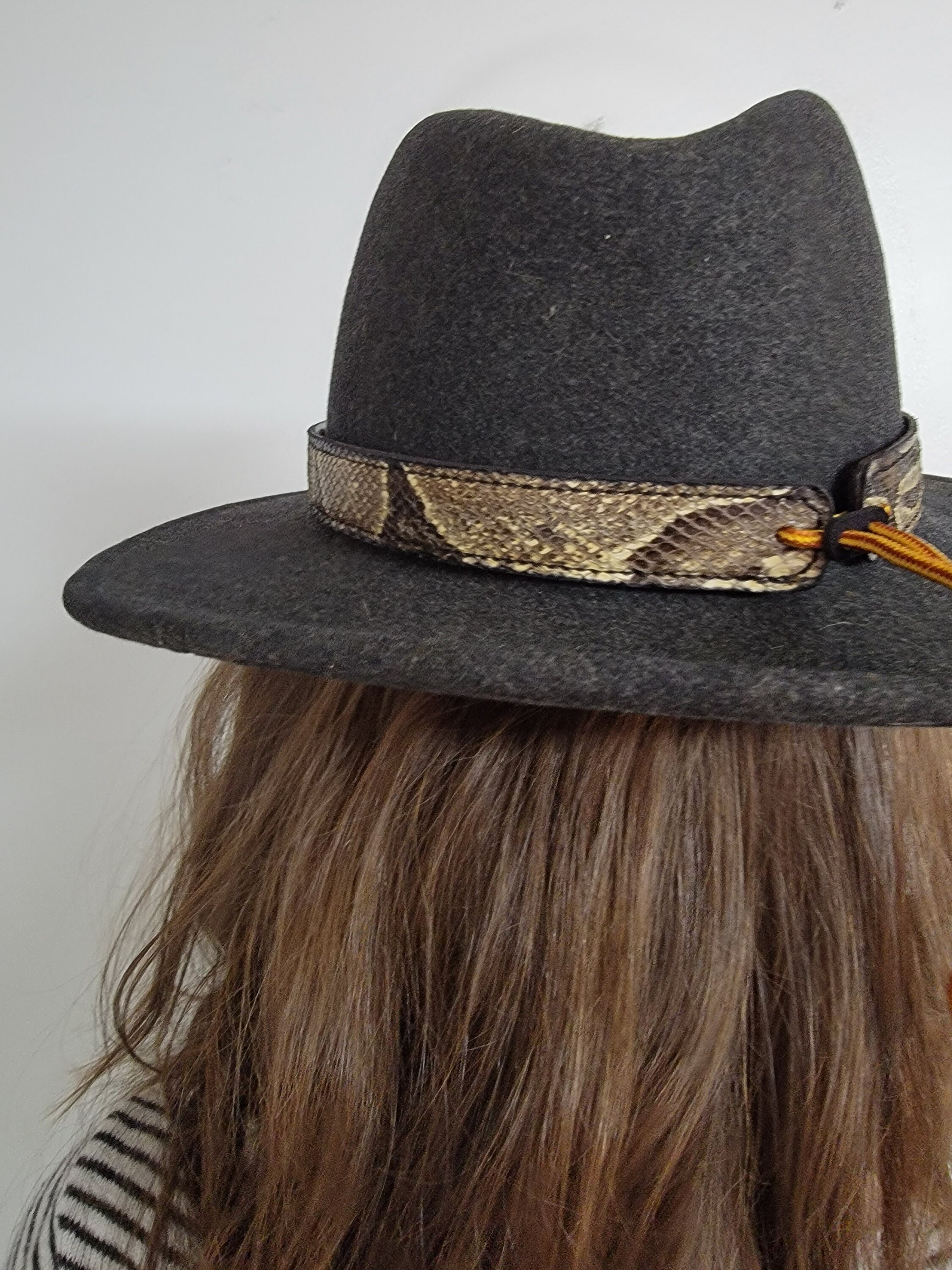 Ball Python Snake Skin Hatbands Western Cowboy Cowgirl Hat - Etsy