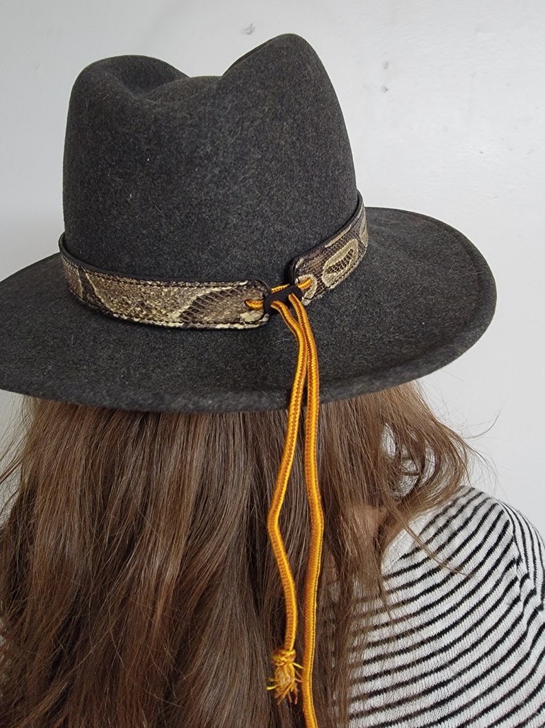 Ball Python Snake Skin Hatbands Western Cowboy Cowgirl Hat - Etsy