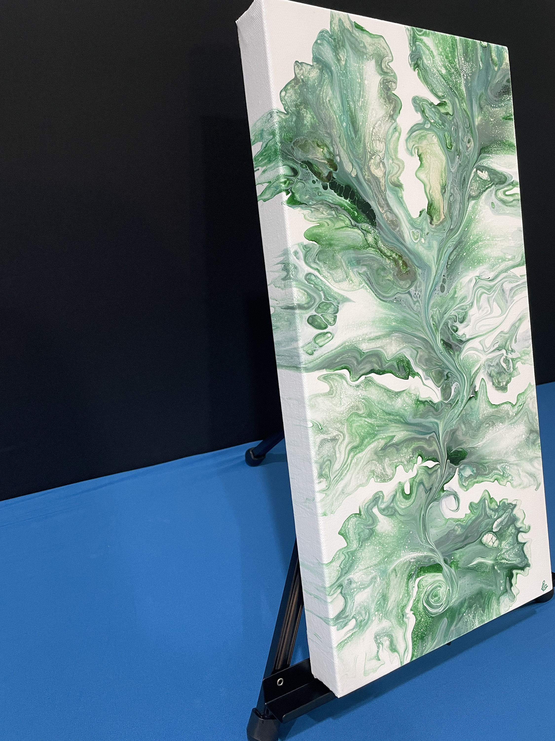 210 Weightless: Acrylic Pour Fluid Art Canvas Painting - Etsy