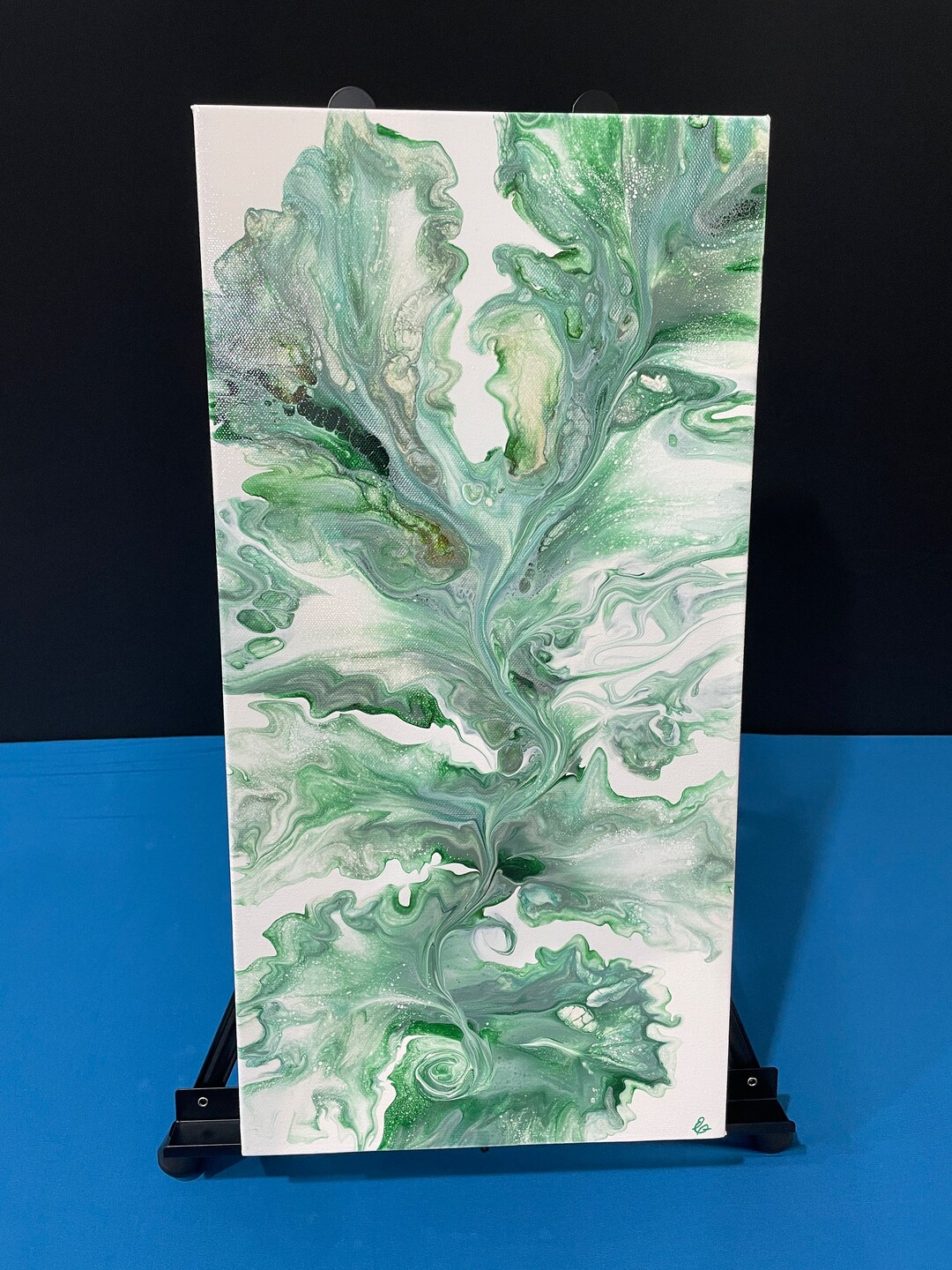 210 Weightless: Acrylic Pour Fluid Art Canvas Painting - Etsy