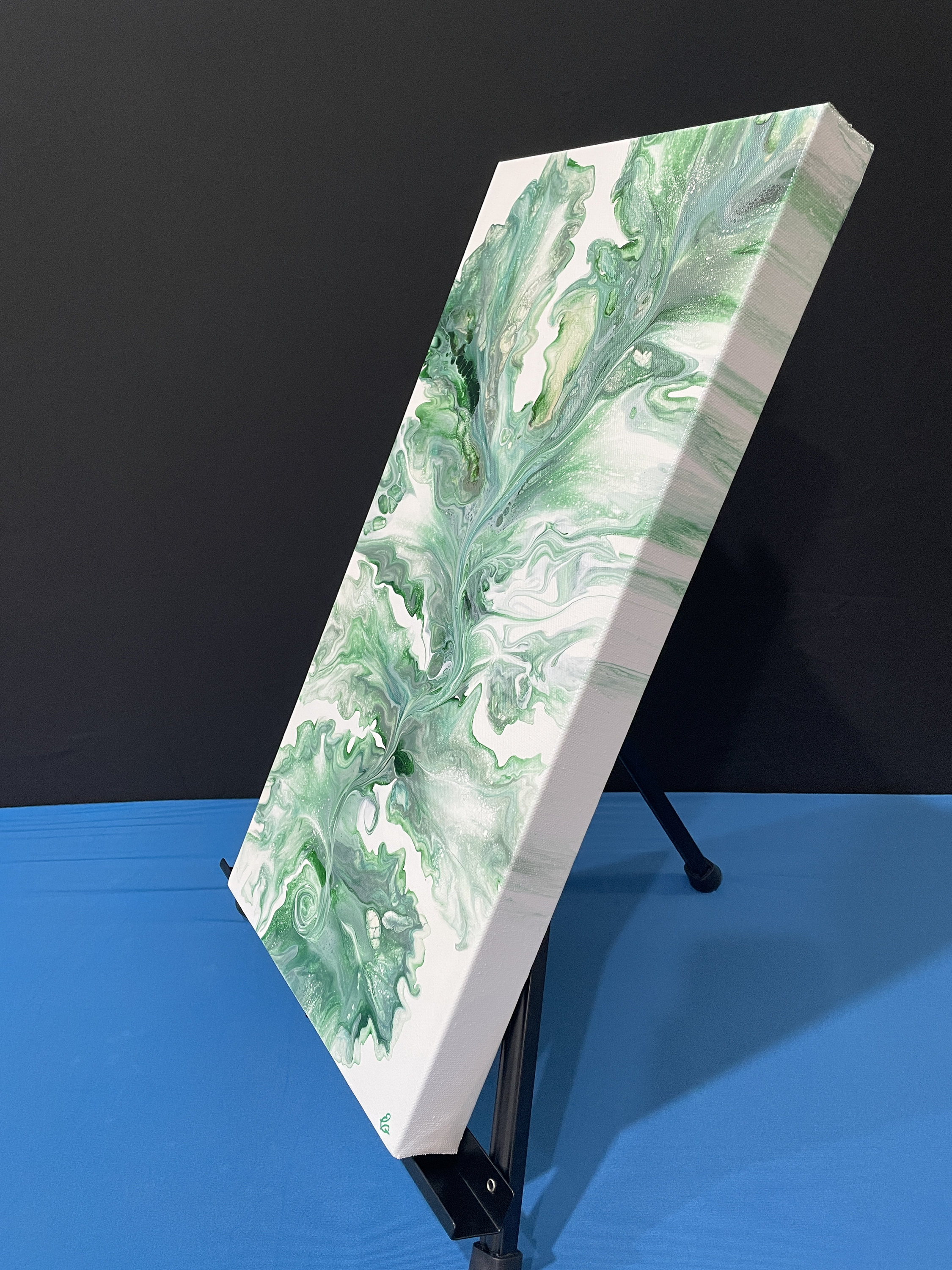 210 Weightless: Acrylic Pour Fluid Art Canvas Painting - Etsy