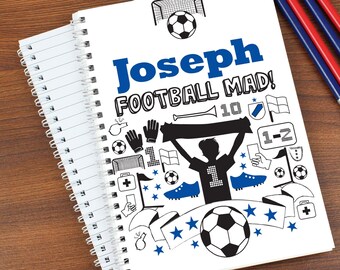 Football Notebook - Etsy UK