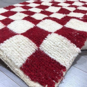 Moroccan Checker Rug / Checkered Rug / Checkerboard Rug / Custom ...