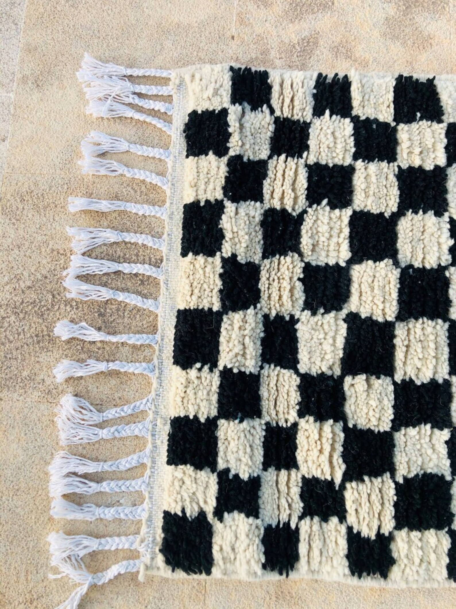 Moroccan Checker Rug / Checkered Rug / Checkerboard Rug / Custom ...