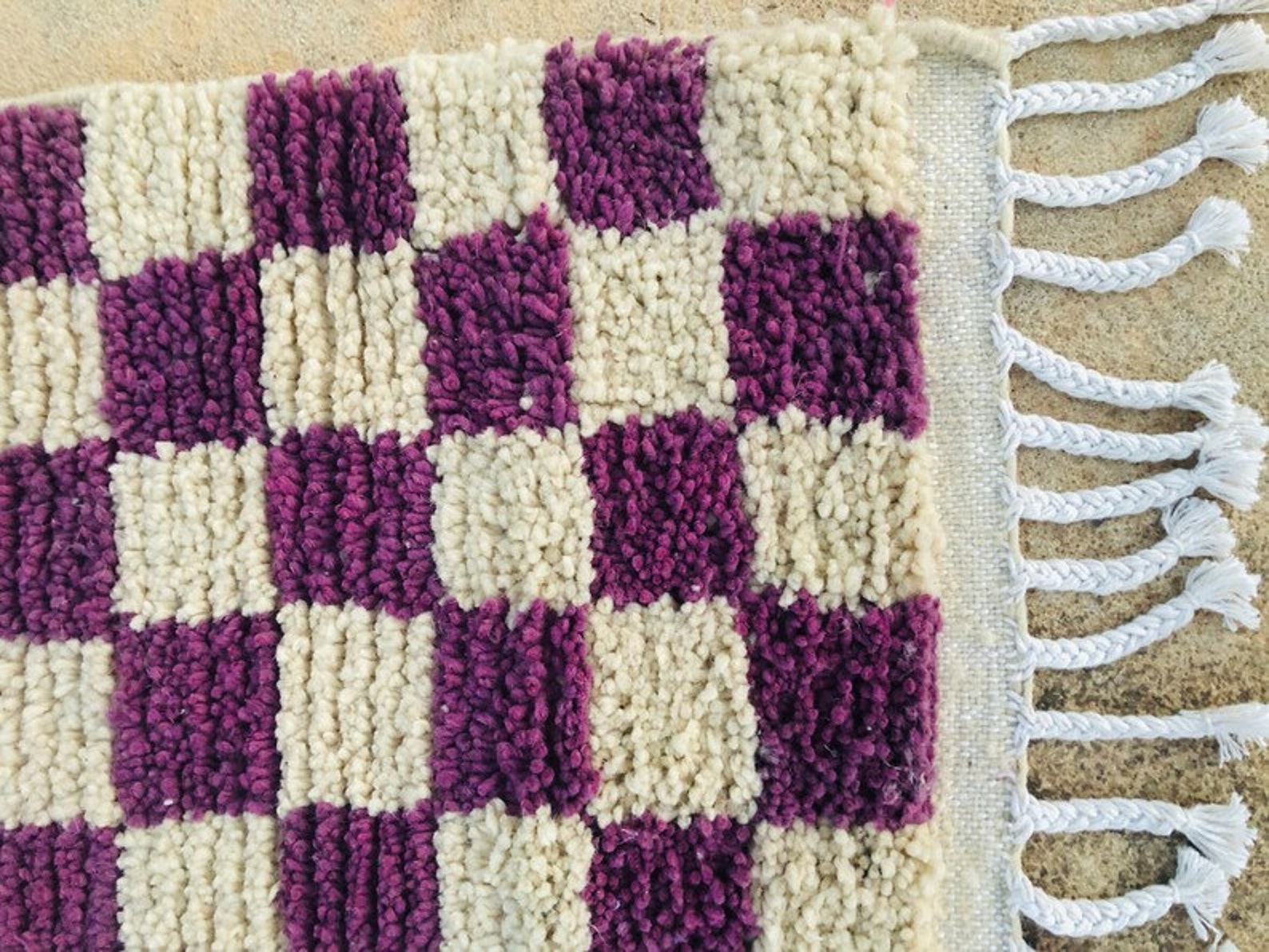 Moroccan Checker Rug / Checkered Rug / Checkerboard Rug / Custom ...