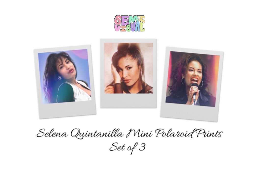 Selena Quintanilla Mini Photo Prints - Set of 3 - Etsy