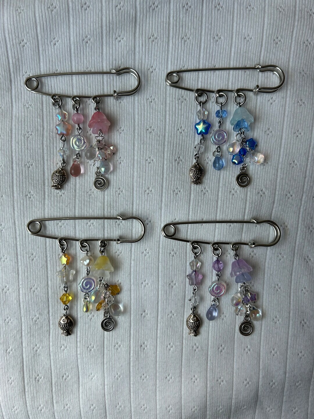 Jellyfish Bag Pins - Etsy