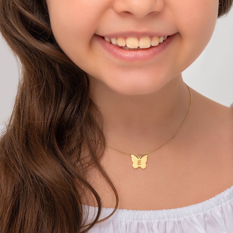 Little Girls Silver Necklaces - Etsy