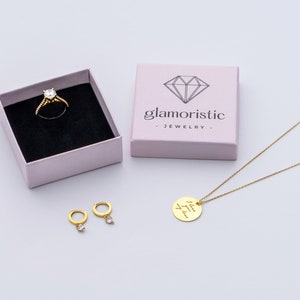 Personalized Kids Birthstone Ring • 925 Sterling Silver | 14K Gold ...