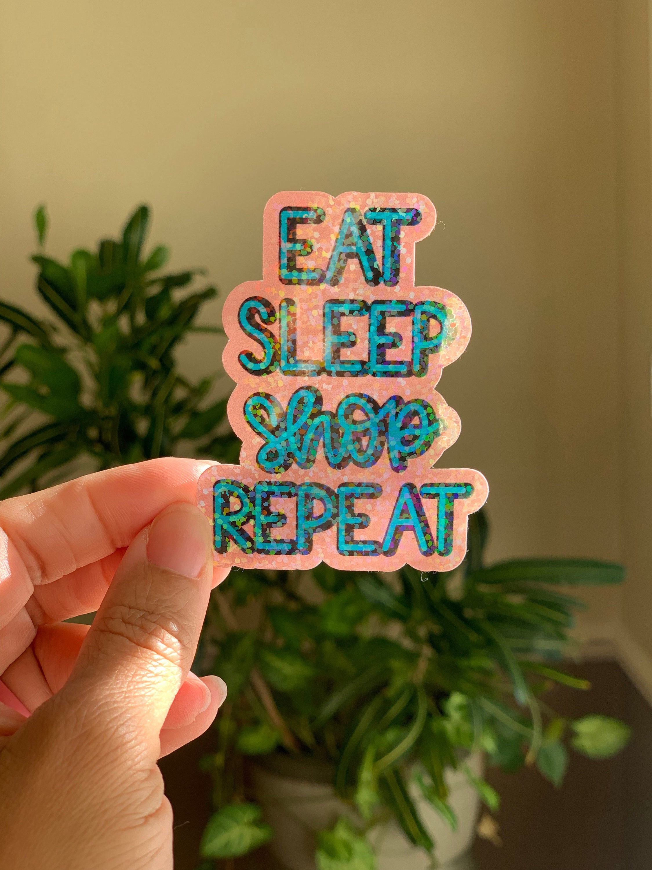 Love Shopping Sticker Funny Cute Sticker Mental Health - Etsy