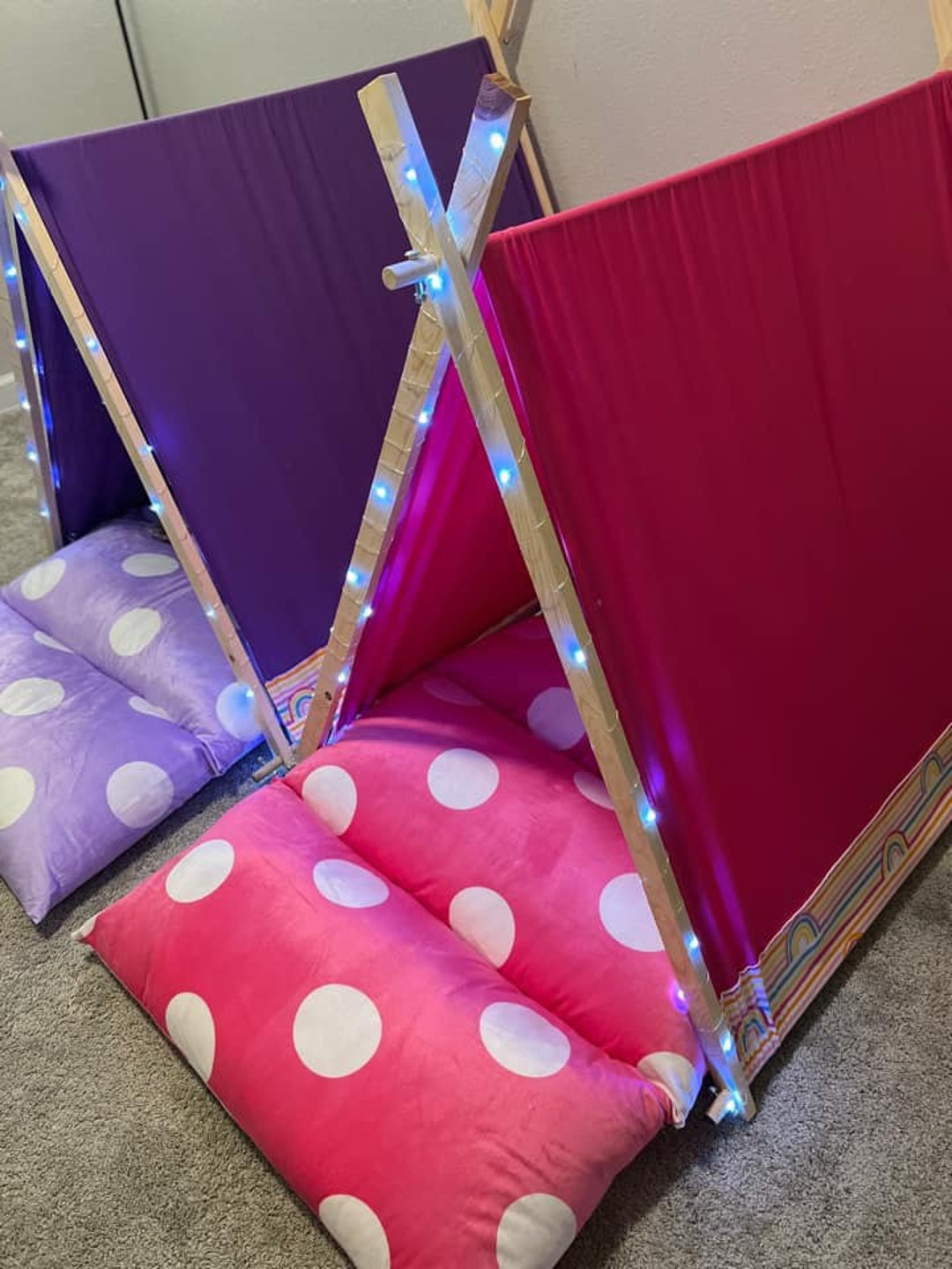 Kid's A-frame Sleepover Tent - Etsy