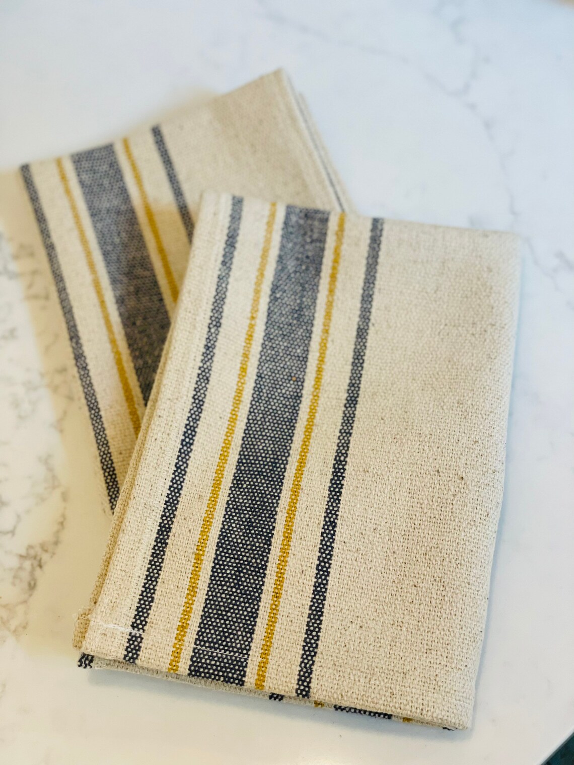 Hostess Gift Set: 2 Reusable Daily Kitchen Towelettes & Signature ...