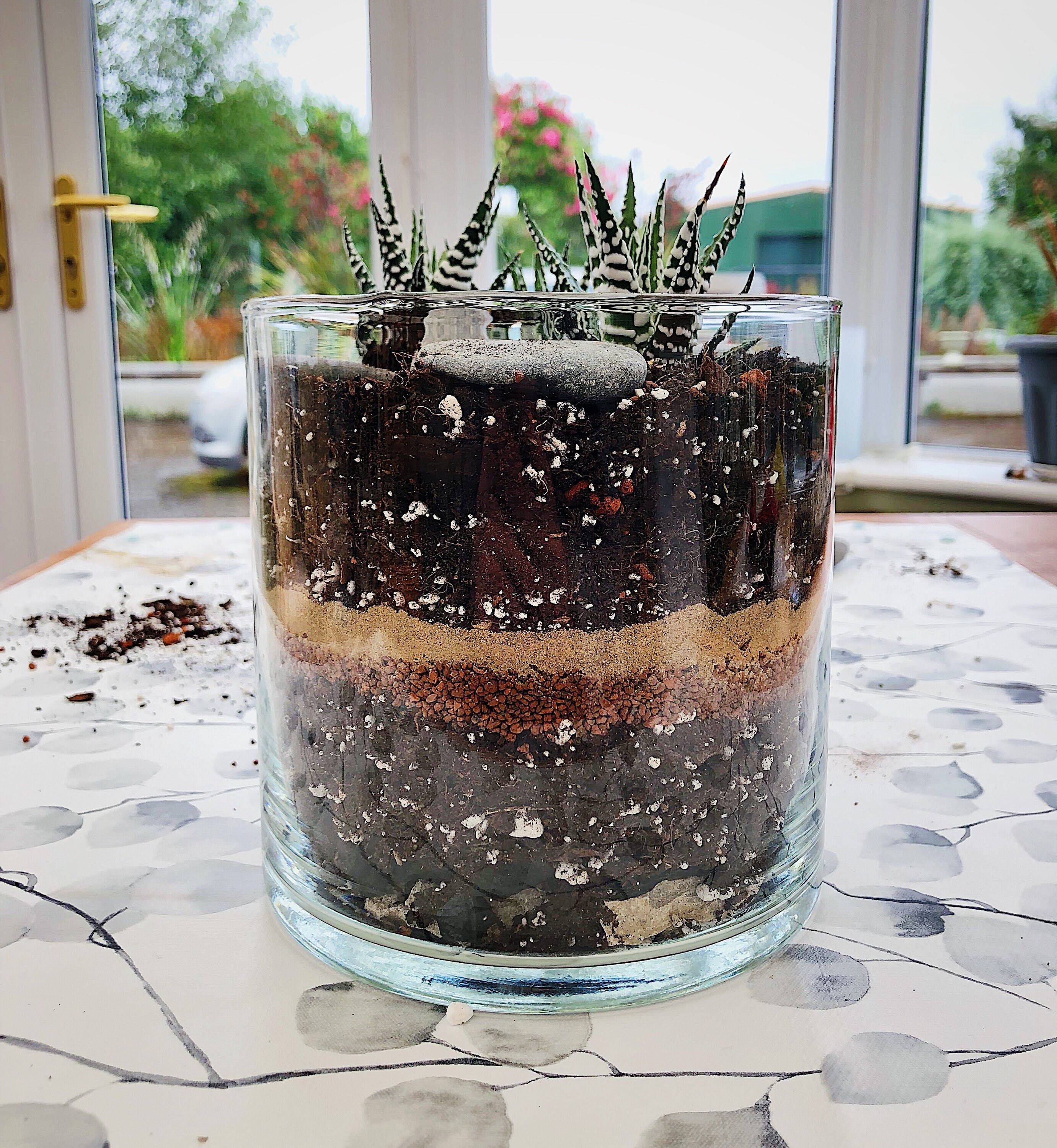 Cylindrical Handmade Terrarium Glass Container 3 Tools - Etsy