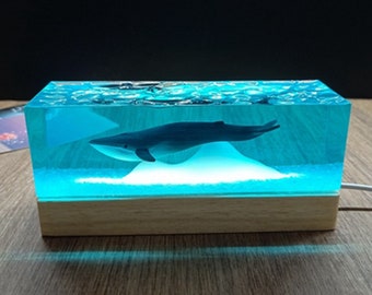 Resin Deep Sea Lamp - Etsy