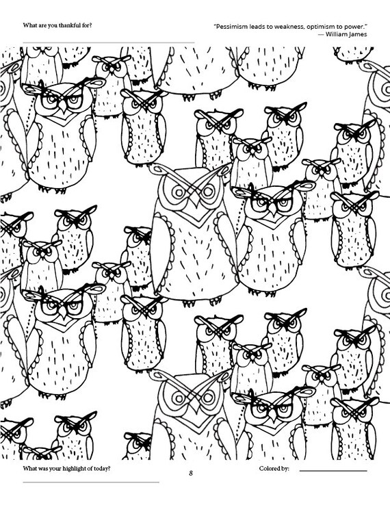 Hoot Coloring Pages