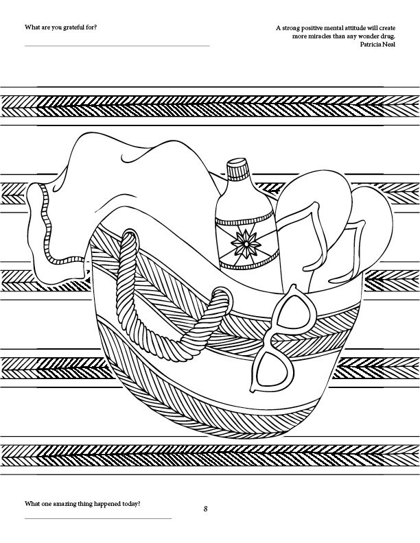 Summer Coloring Book Digital Download PDF File, Quote Coloring Pages ...