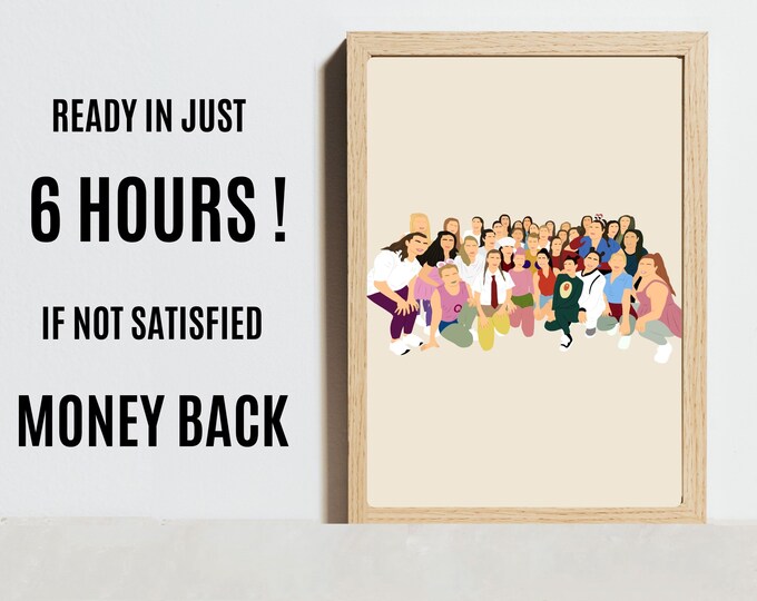 Group Portrait, Group Drawing, Drawing From Photo,digital Drawing ...