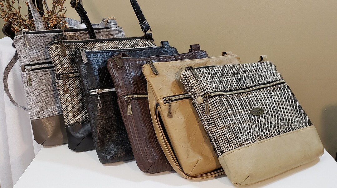 Koda Crossbody Bag Modified Large Inner Slip and Zippered Pockets - Etsy