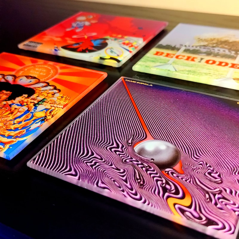 Coaster Album Art - Etsy UK