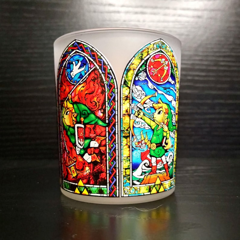 Zelda Wind Waker Textured Glass Whiskey Tumbler Set - Etsy