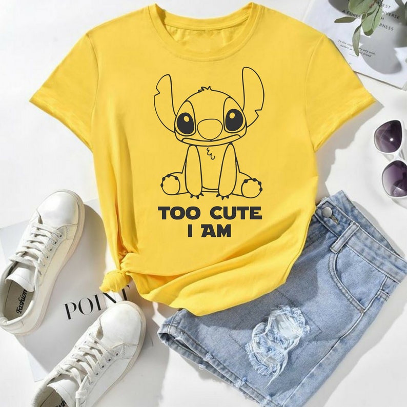 Too Cute I Am Svg Stitch Svg File for Cricut Vinyl Cut - Etsy