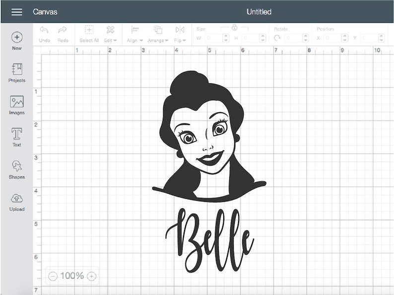 Belle Svg, Princess Belle Svg, Shirt Design, Tshirt Svg, Vinyl Cut, Svg ...