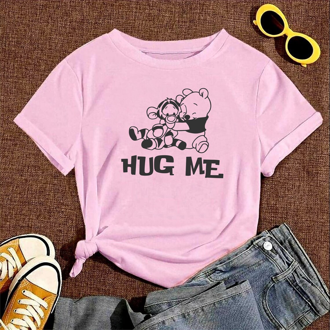 Hug Me Svg Baby Pooh and Tigger Svg Winnie the Pooh Svg - Etsy