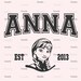 Anna Svg, Princess Anna Svg, Vinyl Cut File, Tshirt Design, Svg File ...