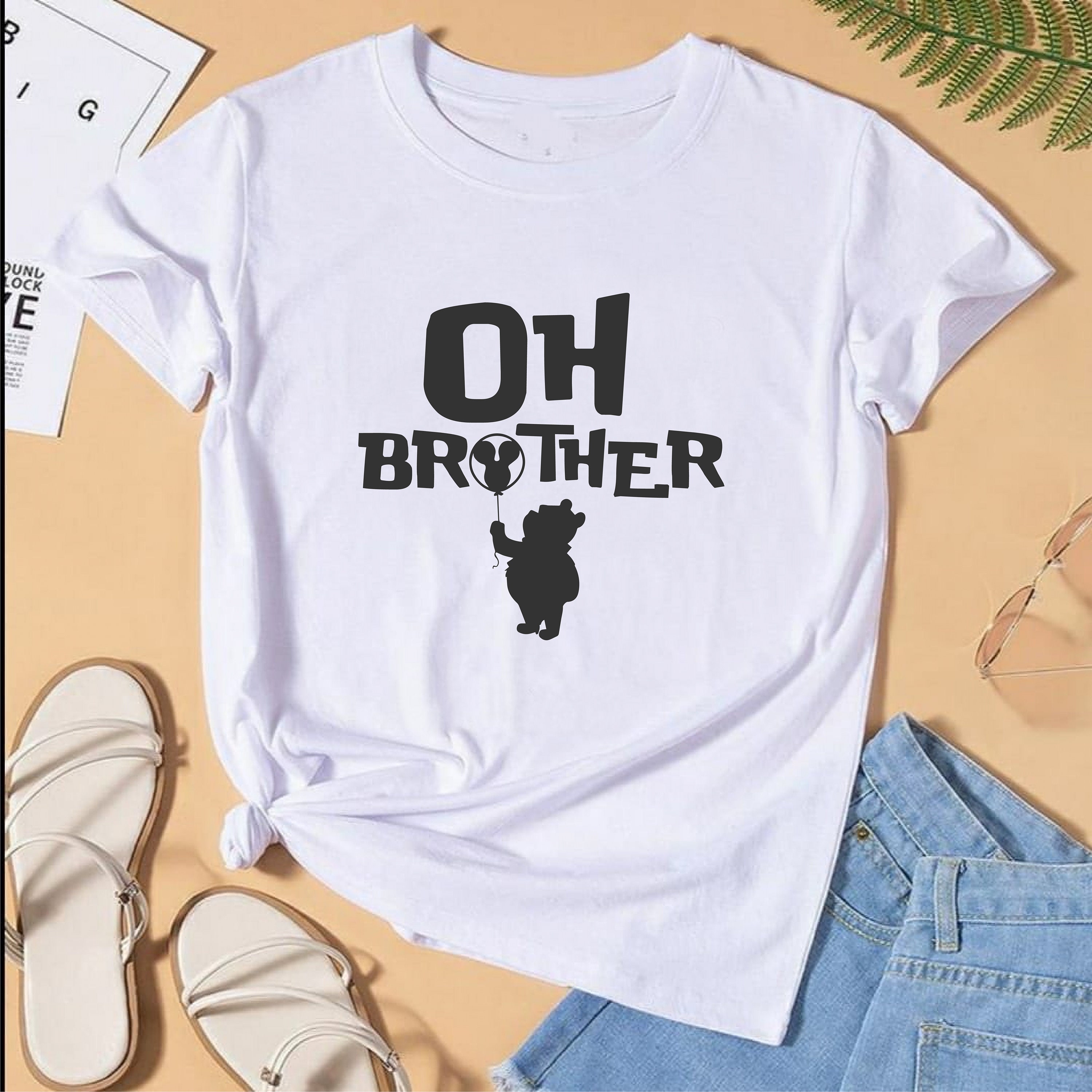 Oh Brother Svg Winnie the Pooh Svg Mouse Ballon Svg Pooh - Etsy