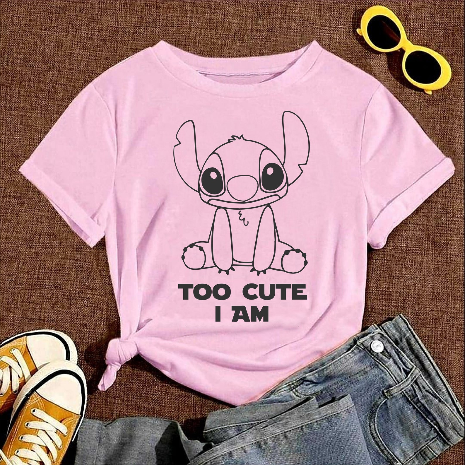 Too Cute I Am Svg Stitch Svg File for Cricut Vinyl Cut - Etsy