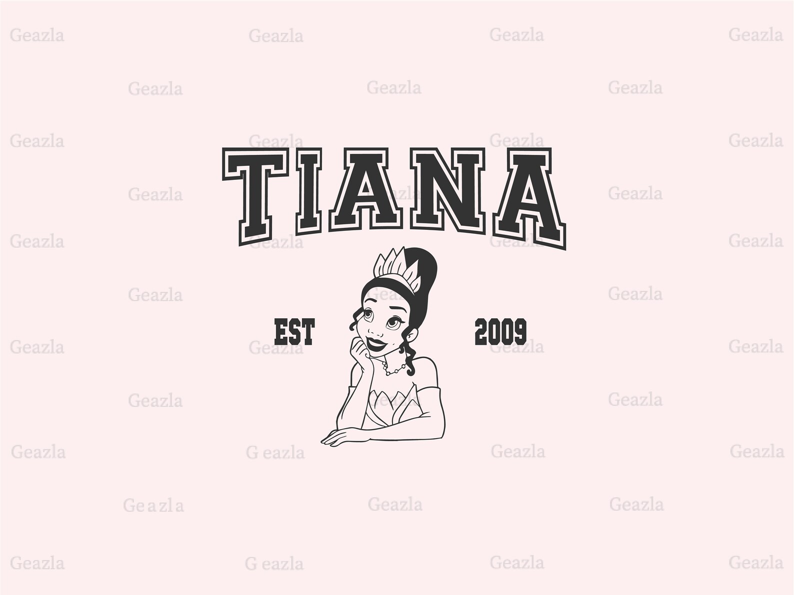 Tiana Svg Vinyl Cut Svg File for Cricut Printable Svg | Etsy