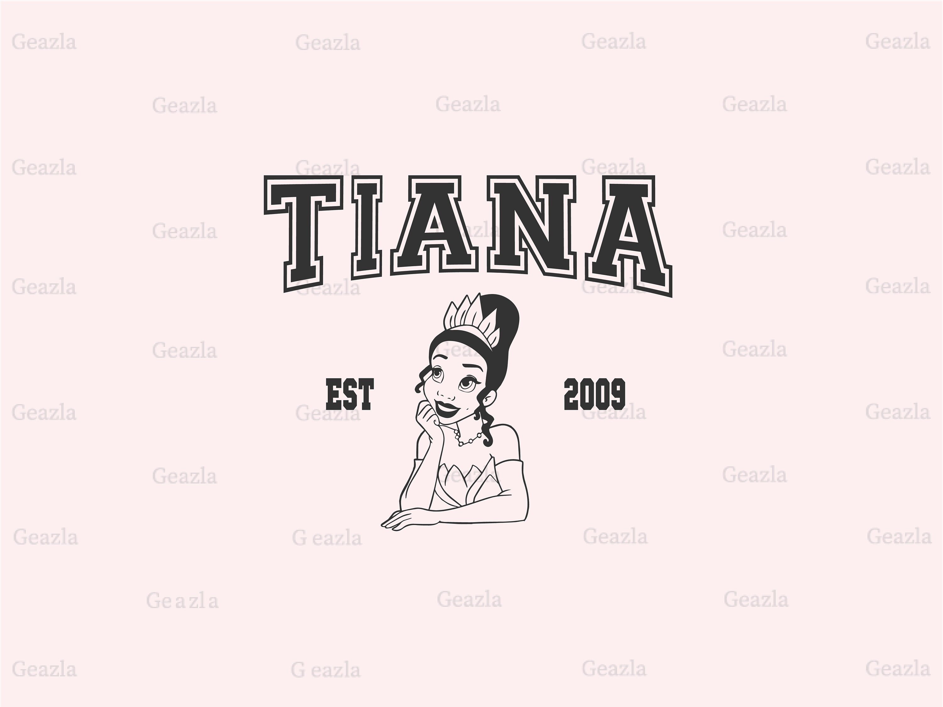 Tiana Svg Vinyl Cut Svg File for Cricut Printable Svg - Etsy Canada