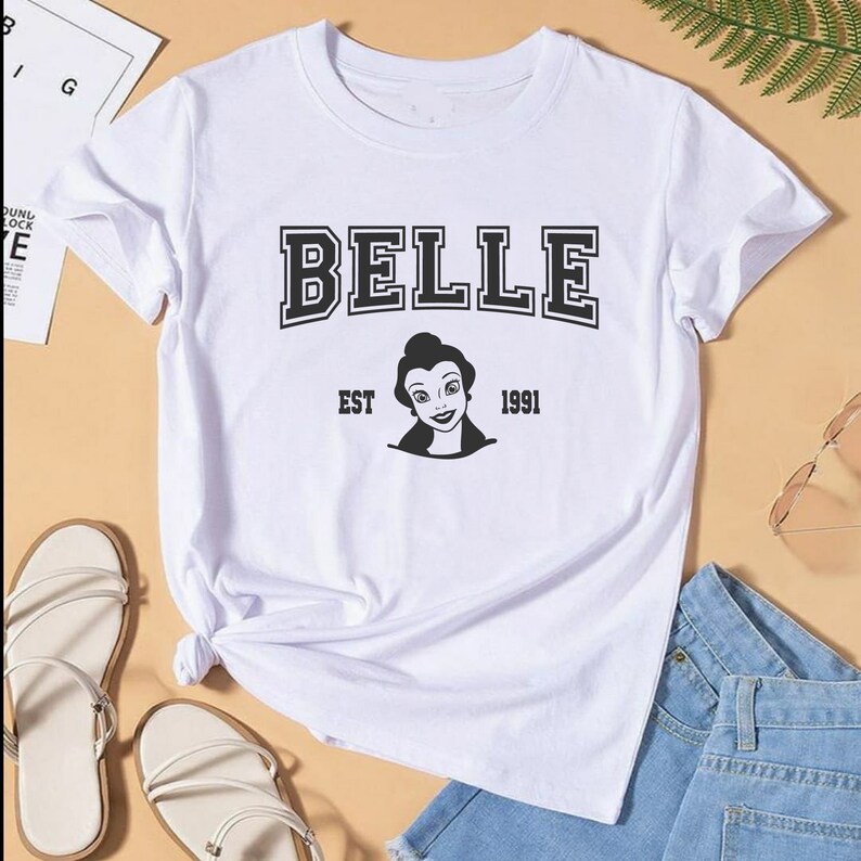 Princess Belle Svg Svg File for Cricut Vinyl Cut Digital - Etsy