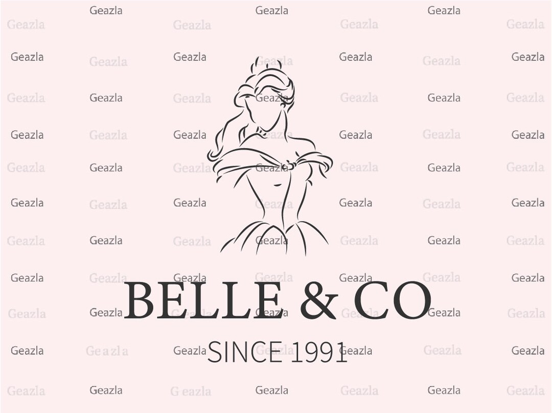 Belle & Co Svg, Beauty and the Beast, Vinyl Cut File, Svg Files for ...