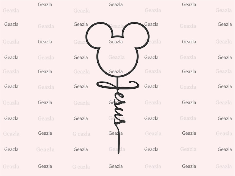 Jesus Svg, Mouse Head Jesus Svg, Mouse Ears Jesus Svg, Jesus Cross Svg ...