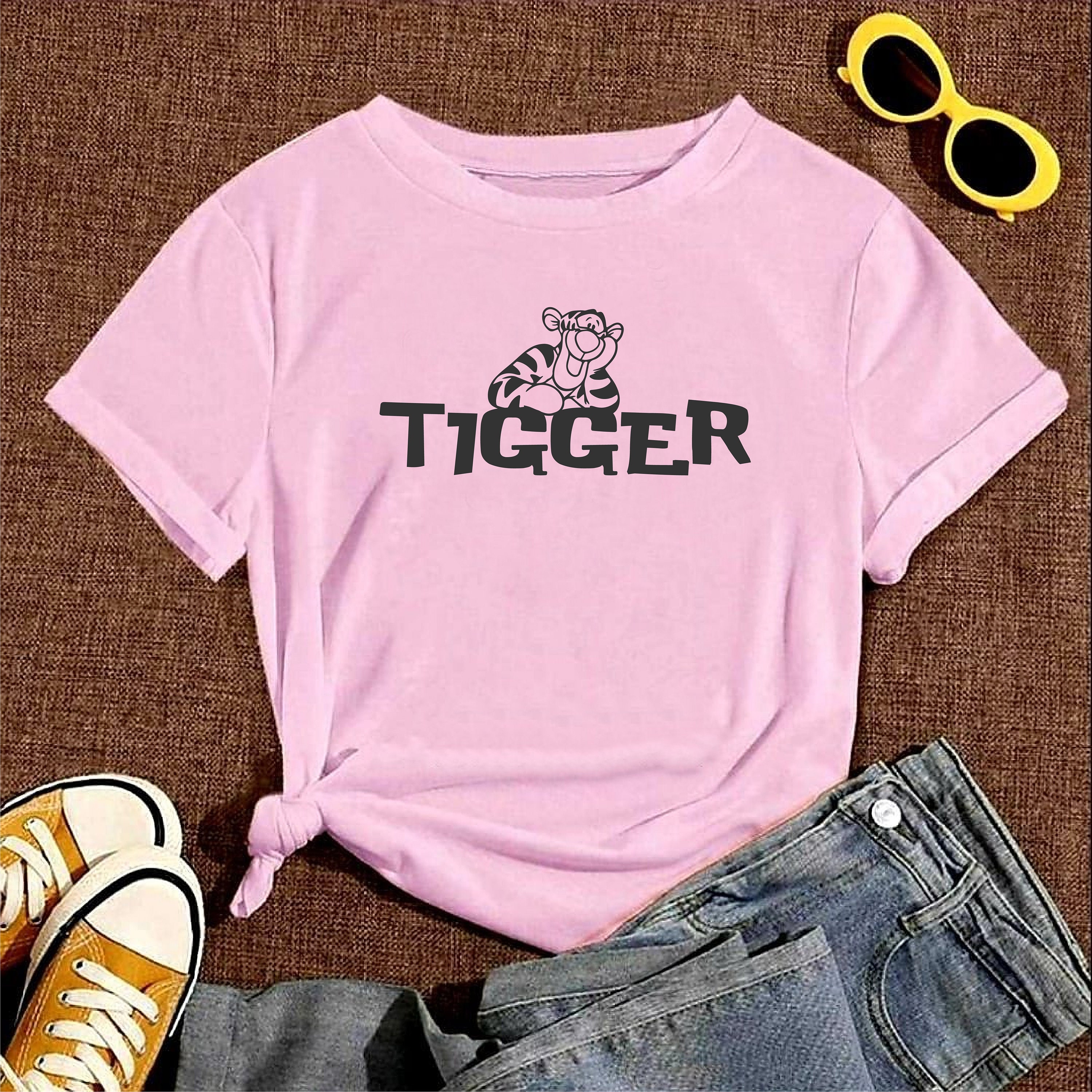 Tigger Svg Winnie the Pooh Svg Tigger Lettering Svg Cartoon - Etsy