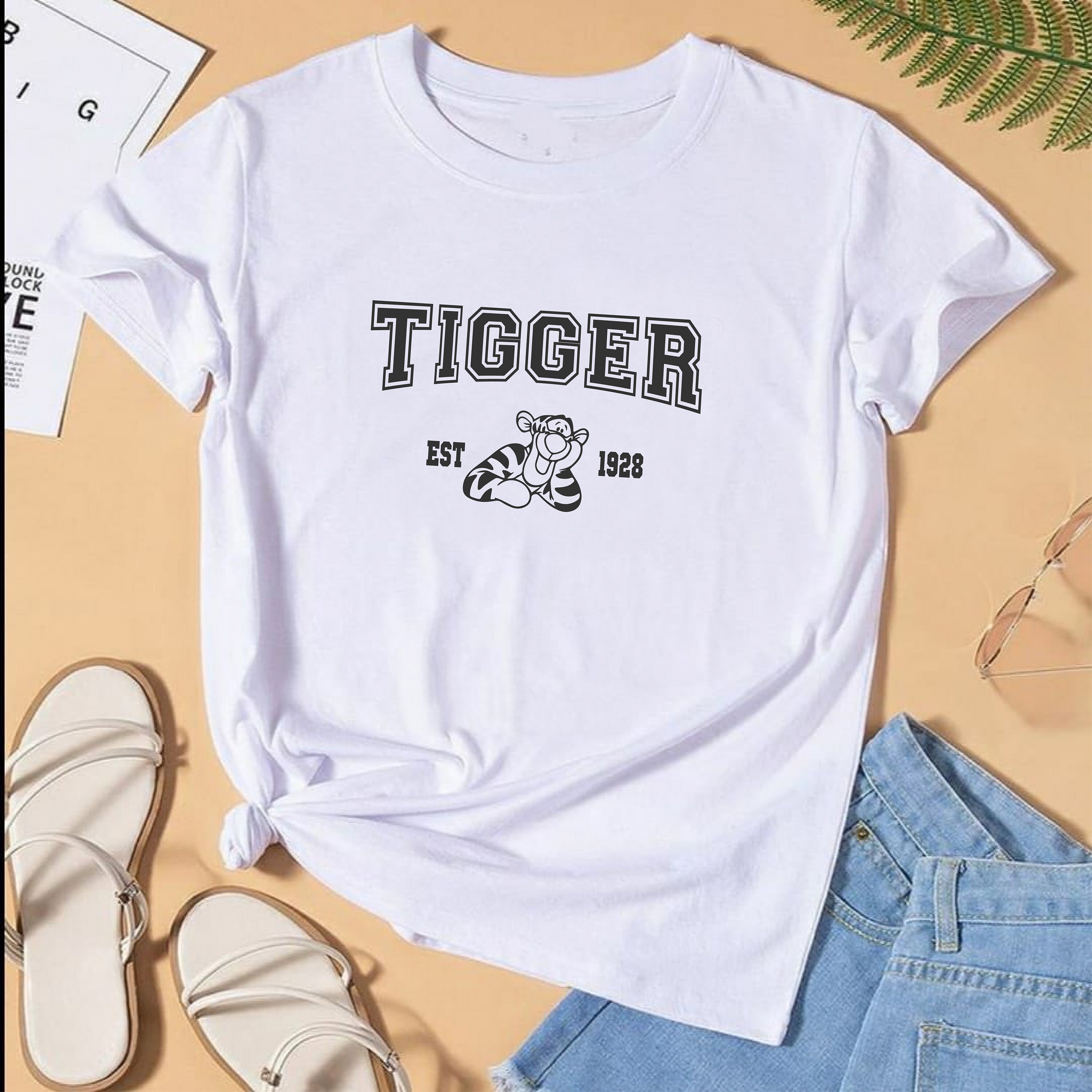 Tigger Svg Svg File for Cricut Cartoon Vinyl Cut Printable - Etsy