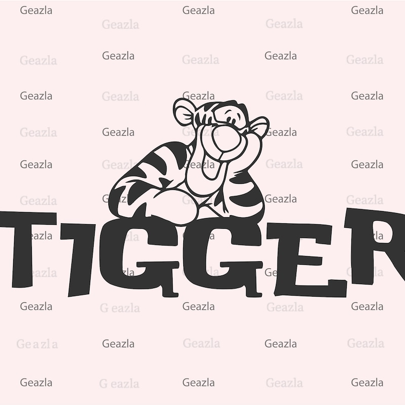 Tigger Svg - Etsy