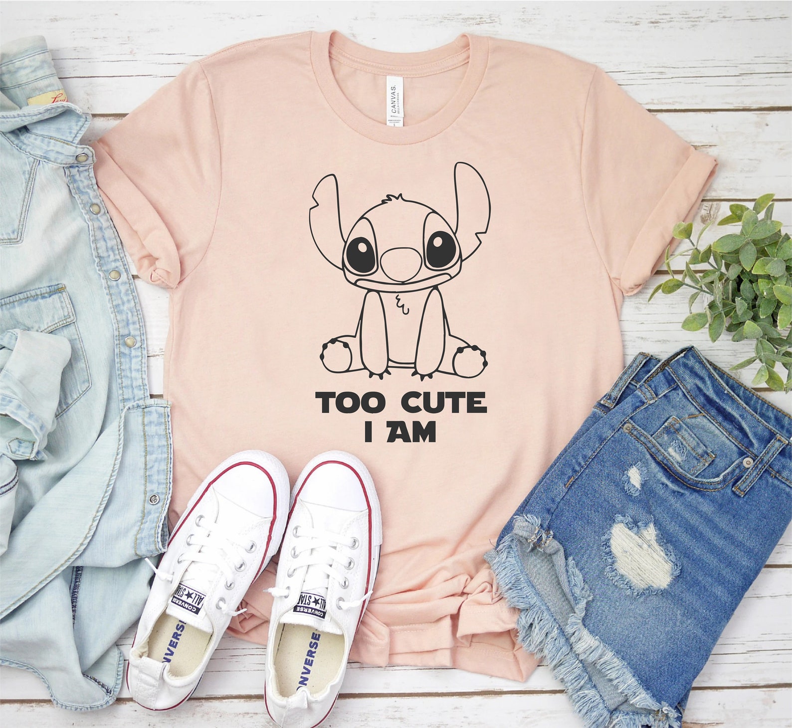 Too Cute I Am Svg Stitch Svg File for Cricut Vinyl Cut - Etsy